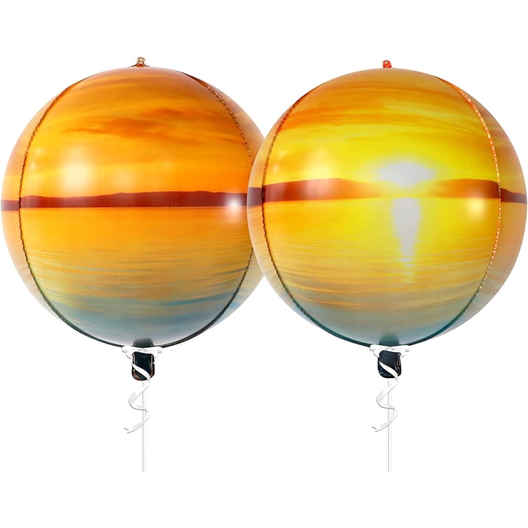 Balloons In The Sunset