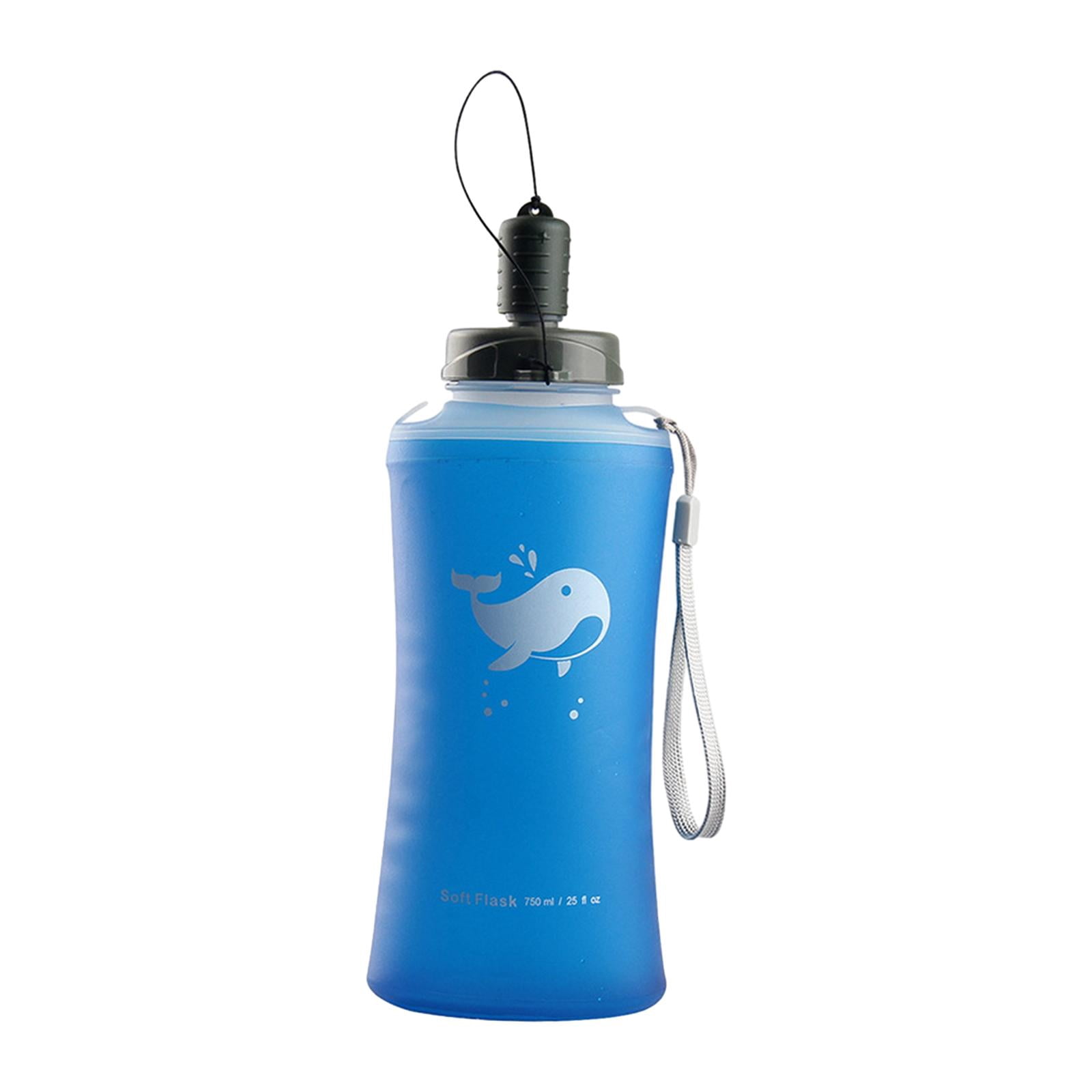 Botella de Agua Zulema Plegable 750ml Azul | Bodega Aurrera en línea