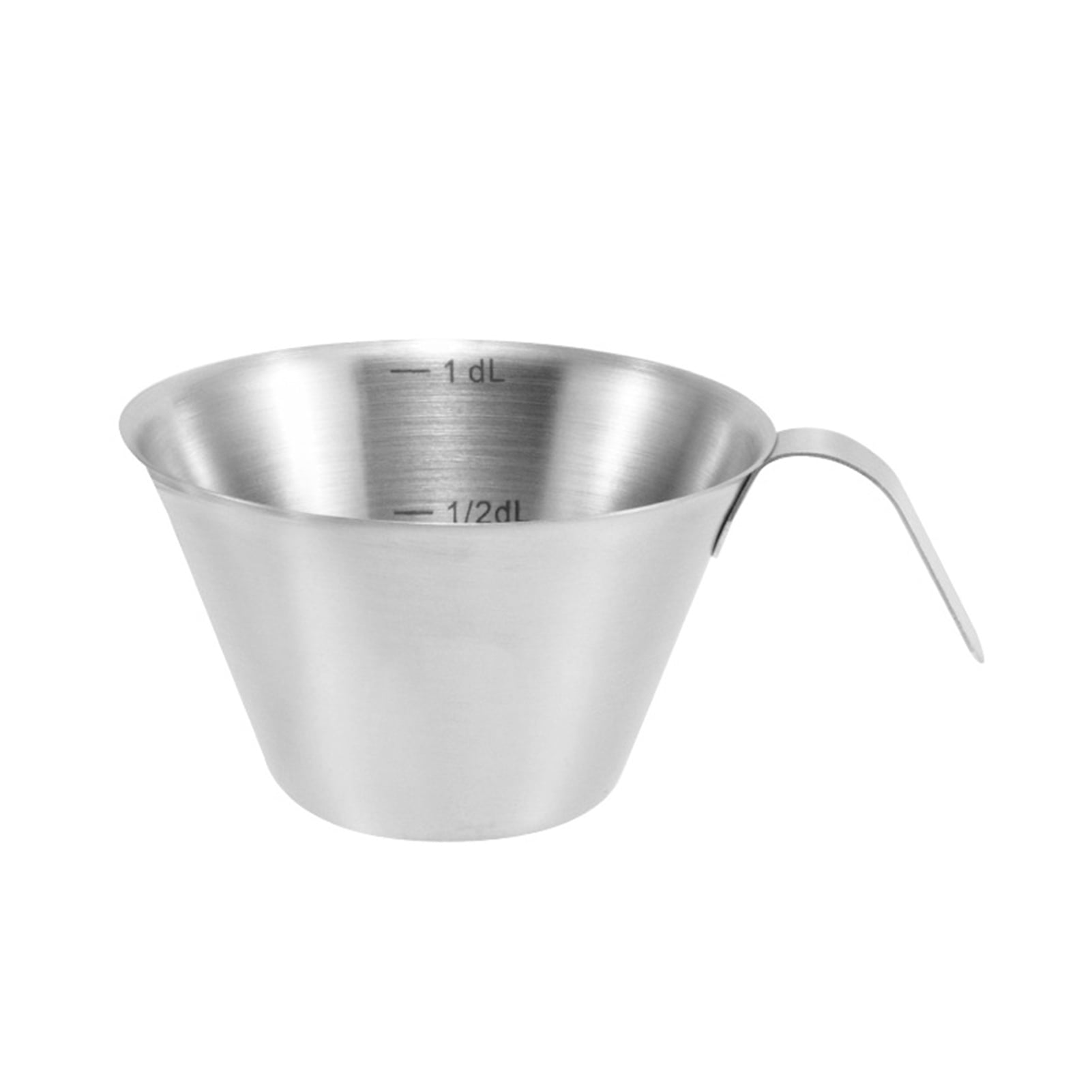 Warkul 100ml Measuring Cup with Handle Rust-Proof Stainless Steel ...