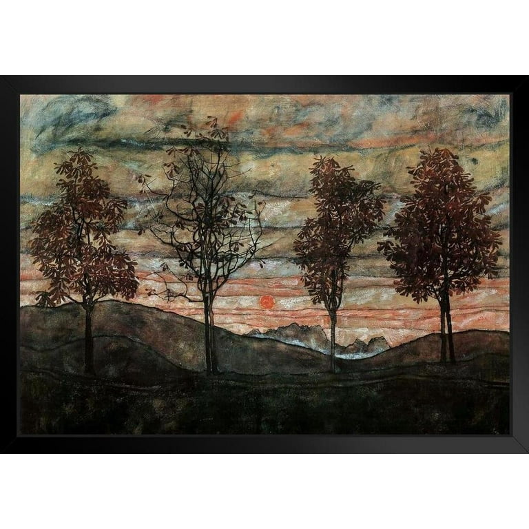 Egon Schiele Trees
