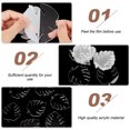 1Box 20Pcs Acrylic Place Name Cards for Wedding Clear Leaf 82 ...