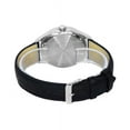 Casio Standard Analog Moon Phase Leather Strap Silver Dial Quartz MTP ...