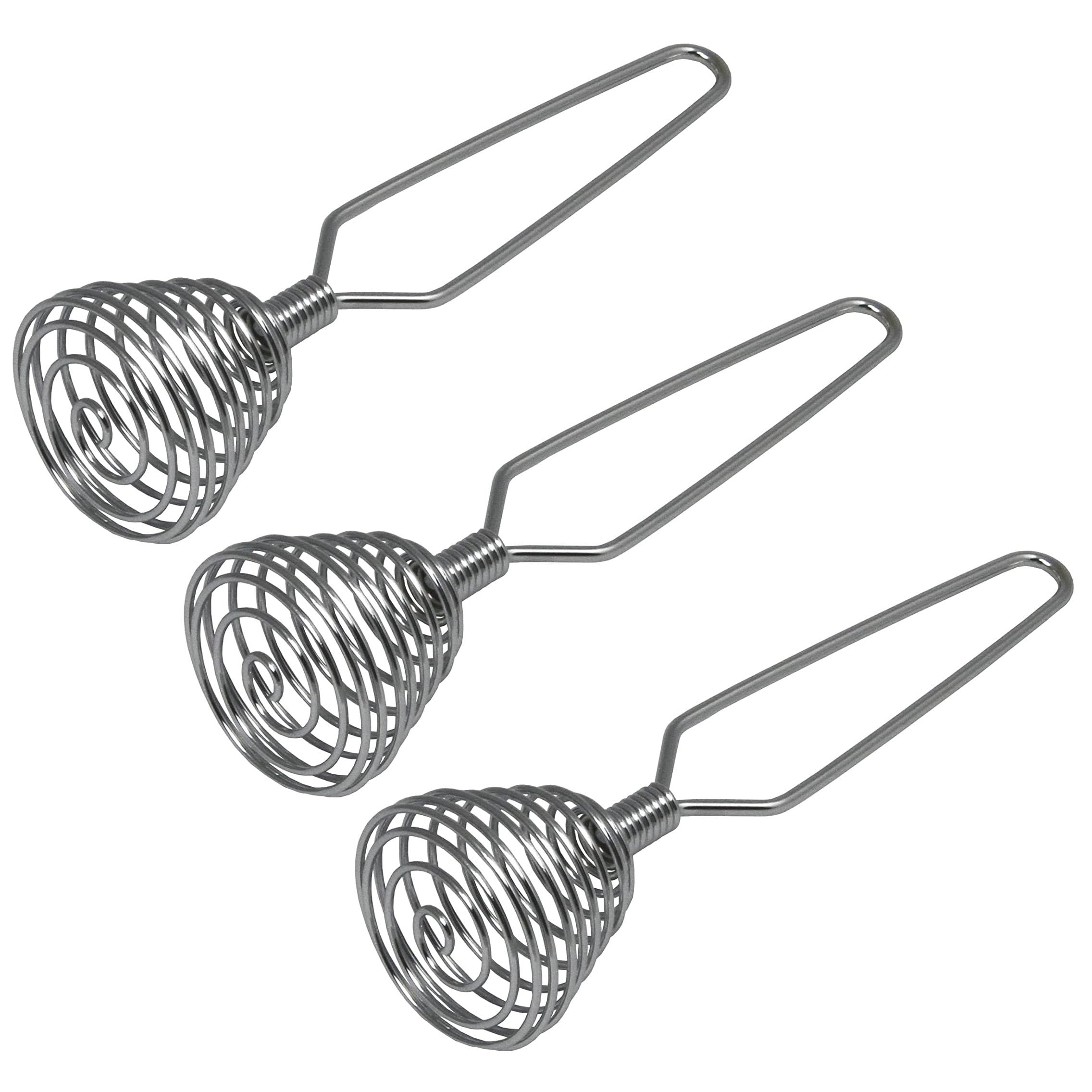 Chef Craft 7" Steel Spring Coil Whisk, French Whisk - Great For Hand ...