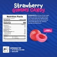 Funtasty Strawberry Gummy Balls Candy with Jam Center, 19-Ounce Jar (30 ...