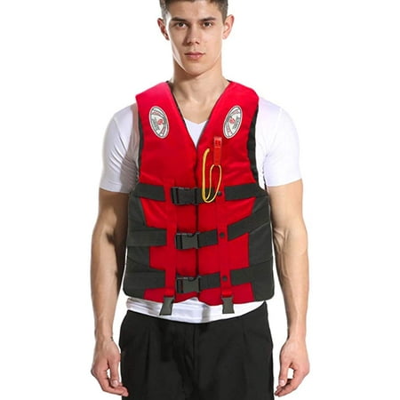 Orange Blue Yellow Red Life Jacket for Adults, Kayak Life Vest for ...