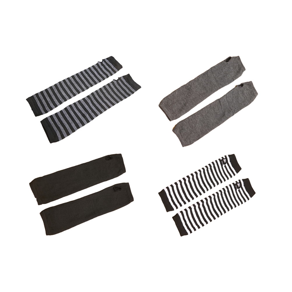 Click here for Kakowely 4 Pairs Winter Long Fingerless Gloves Kni... prices