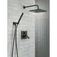Delta 342701 Modern Square Non Shared Function Shower System Package ...