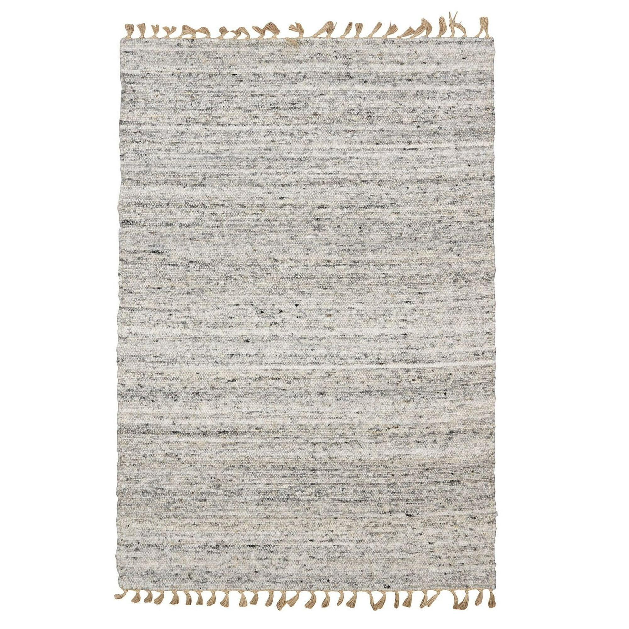 Click here for Linon Verginia Berber Natural & Black 5 Ft. 3 In.... prices