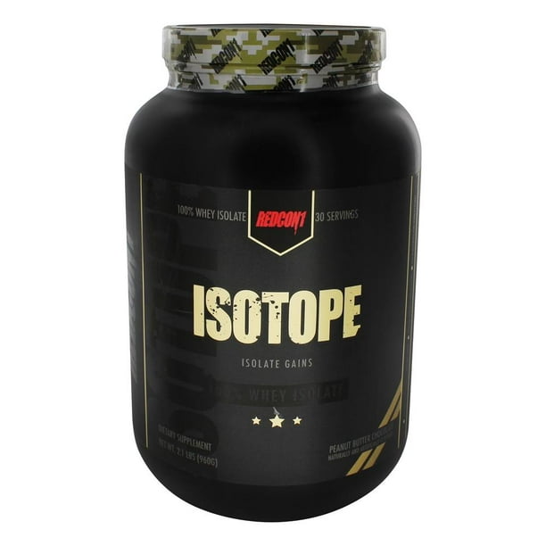 Redcon1 - Isotope 100% Whey Isolate Powder Peanut Butter Chocolate - 2. ...