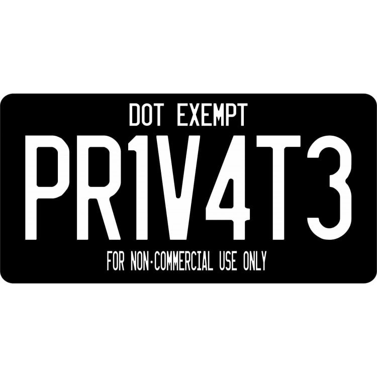 Click here for License Plates Online Lawful Traveler Private On B... prices