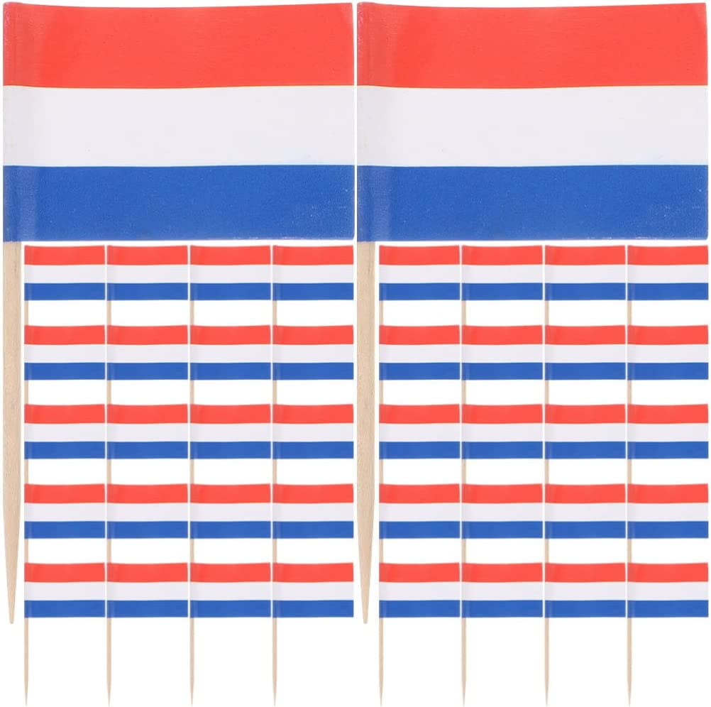 Cake Decorating German Flag Toothpick Flag Toppers Cake Decorations ...