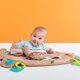 Bright Starts Tummy Time Prop & Play Activity Mat - Teddy Bear, Ages ...