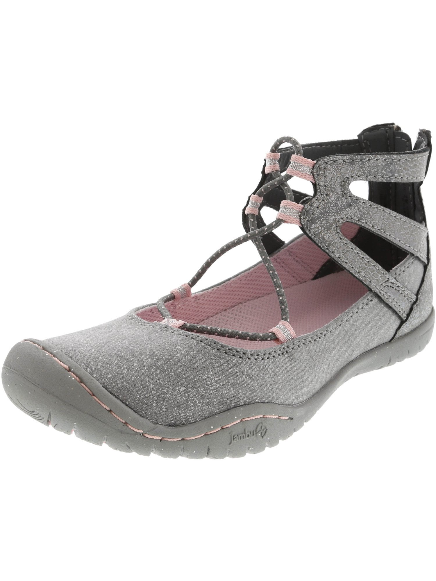 Jambukd Pythera Silver Ankle-High Flat Shoe - 10M | Walmart Canada