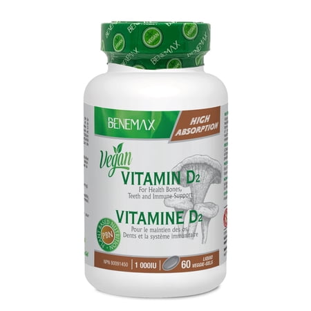 Benemax Vitamin D. 1000 IU - 60s | Walmart Canada