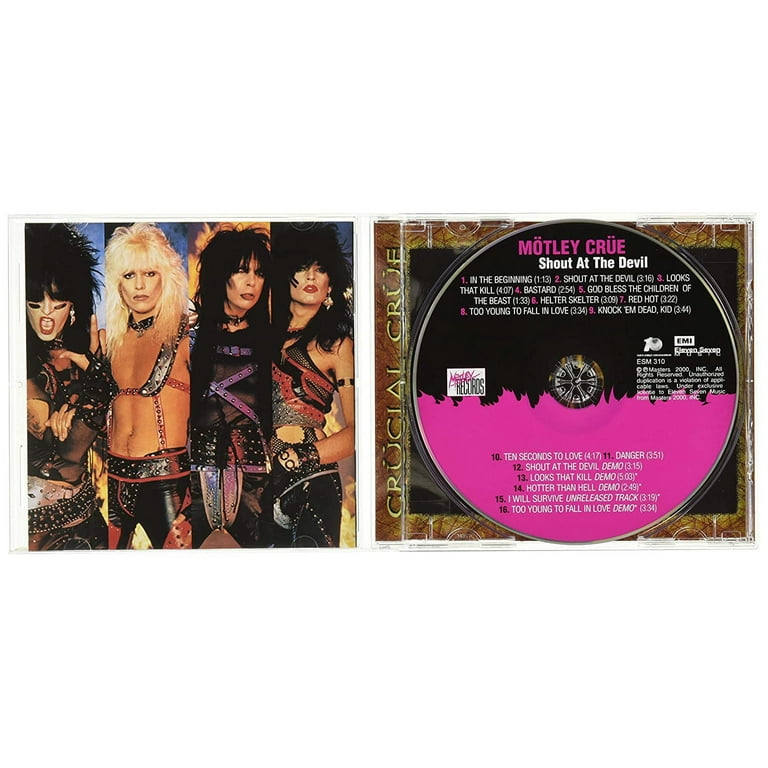 Motley Crue Shout At The Devil Cd