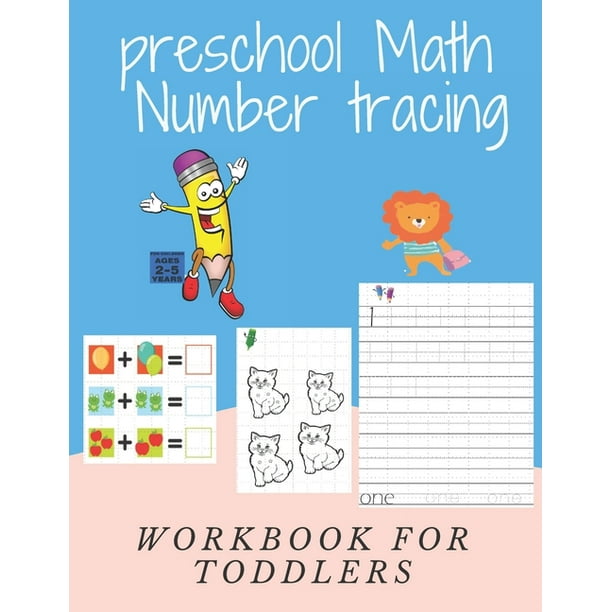 preschool Math Number tracing FOR CHILDREN AGES 2-5 YEARS Workbook FOR ...
