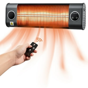 Westinghouse Infrared Electric Outdoor Heater, Pole Mounted, Silver ...