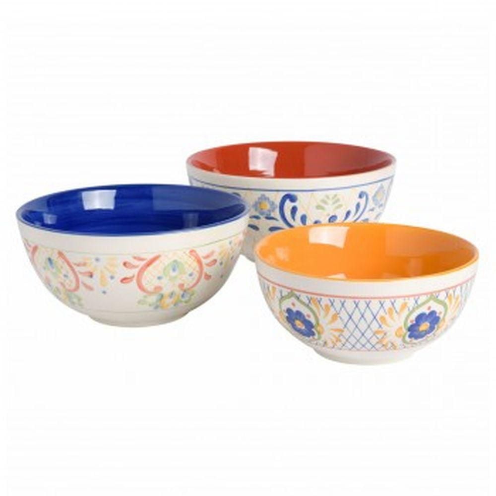 Click here for Laurie Gates Tierra 3 Piece Stoneware Hand Painted... prices