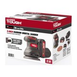 Hyper Tough 20V 2.0Ah Battery Powered 5-inch Cordless Random Orbital ...