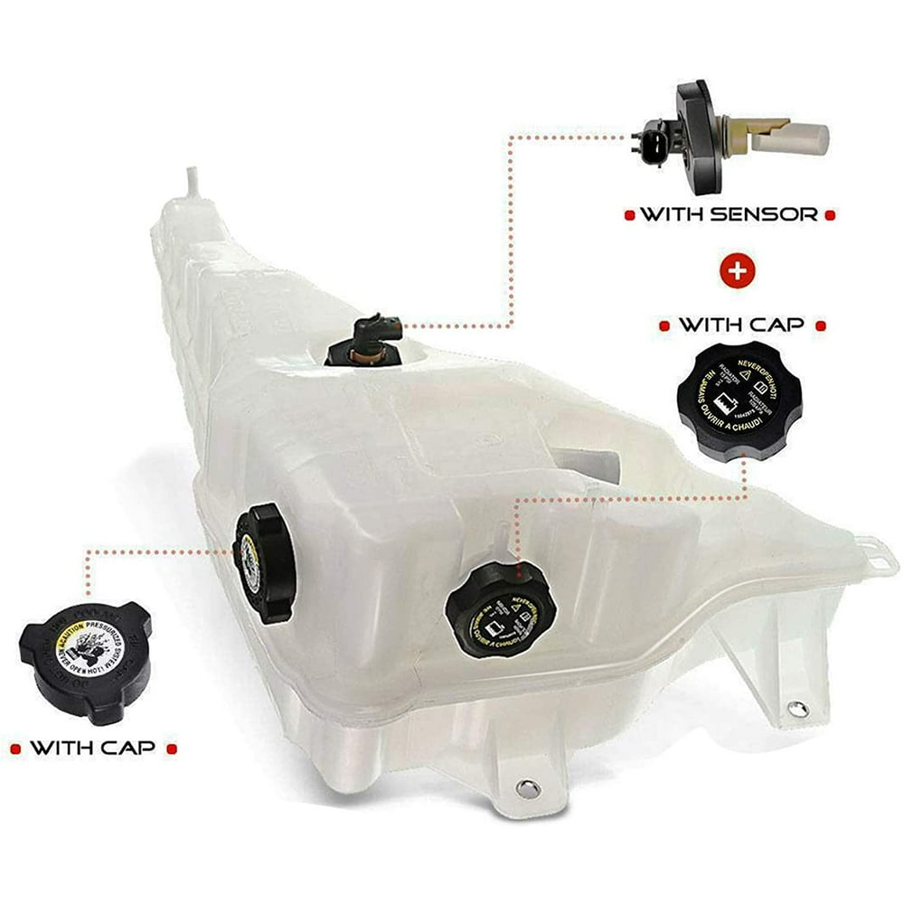 A-Premium Engine Coolant Reservoir Tank with Cap and Sensor Compatible ...