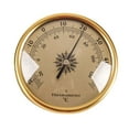 LEARNEVER 72MM Meter Clock Hanging Barometer Thermometer Weather ...