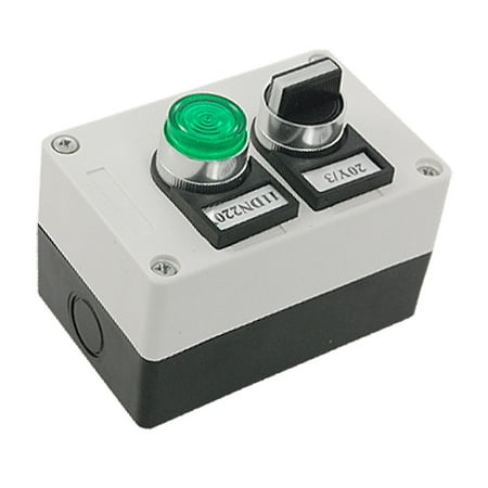 Green Indicator Switch 3 Position Selector Push Button Station ...