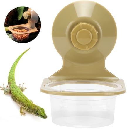 LAFGUR Aquarium Fish Tank Feeding Dish,Hanging Food Bowl Single And ...