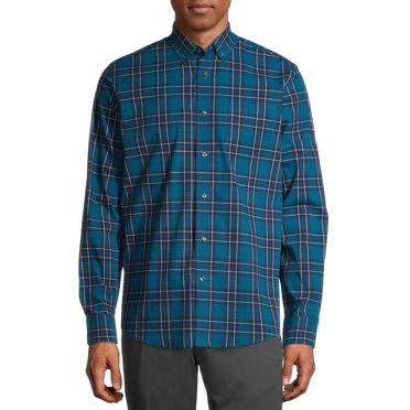 Men's Stonewash Denim Work Shirt - 70127Sw - Walmart.com