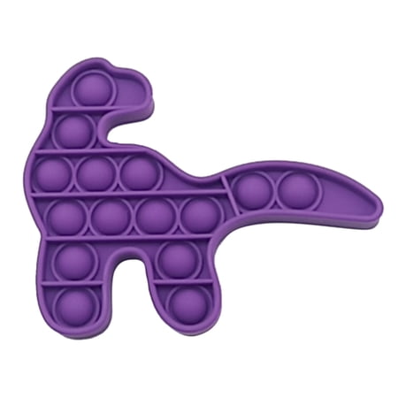 Jasmine Dinosaur it Fidget Bubble Popping Game Push Sensory Toy (Purple ...