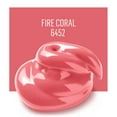 FolkArt Acrylic Craft Paint, Matte Finish, Fire Coral, 2 fl oz ...