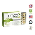 OMAX3 Ultra-Pure Omega-3 Fish Oil Supplement, High-Potency EPA, 60 Soft ...