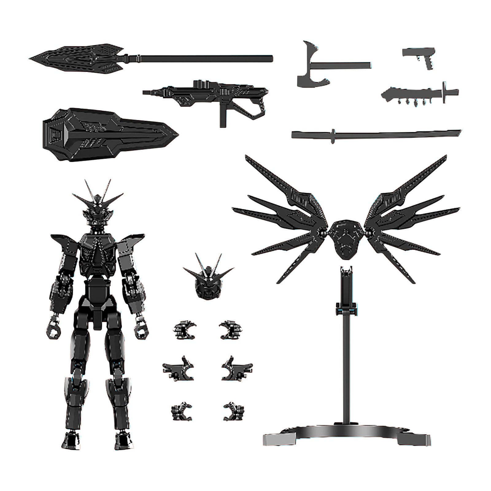 T13 Action Figure Robot, Titan 13 Action Figure,Stikbot Toys with ...