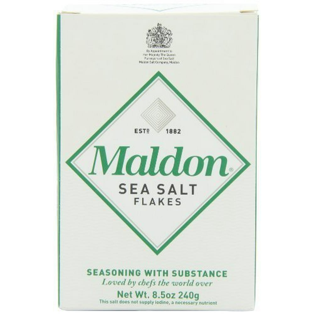 Maldon Sea Salt Flakes (250g) - Pack of 2 - Walmart.com - Walmart.com