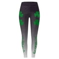 Arlun Funny St. Patrick's Day Letter Printed Womens Leggings High ...