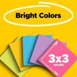 Post-it Notes, 3" x 3", Assorted Bright Colors, 16 Pads - Walmart.com