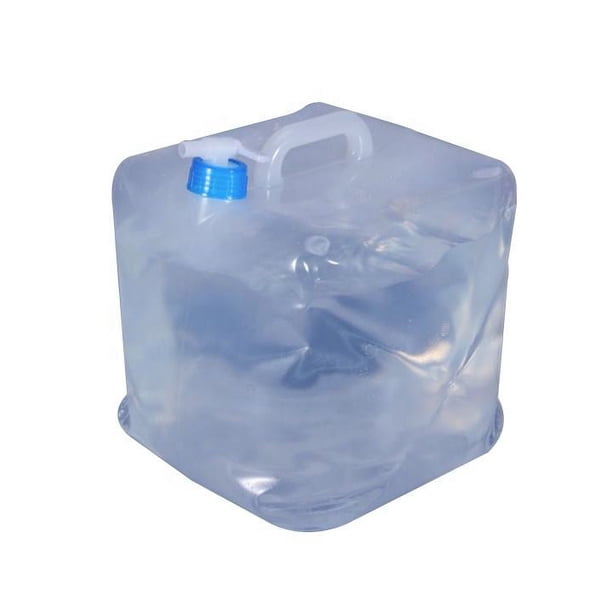 Collapsible Water Container 4.4 Gallon with Spigot Telescopic tube ...