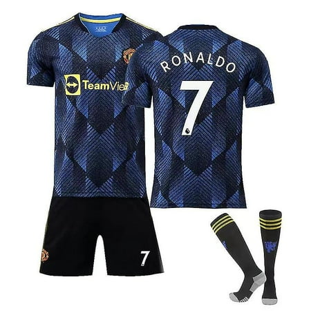 Cristiano Ronaldo #7 Cr7 2021-2022 Manchester Football T-shirt Shirt ...