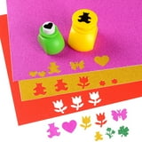 WHAMVOX 30 Pcs Paper Crafts for Kids Gold Powder Cardboard 29.7X21CM ...