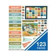 Calendar Bulletin Board Set, Let's Expolore, 123 Pieces | Bundle of 10 ...