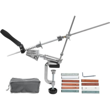 Sharpening Stone Set 360° Rotating Sharpener Holder Blade Home for ...