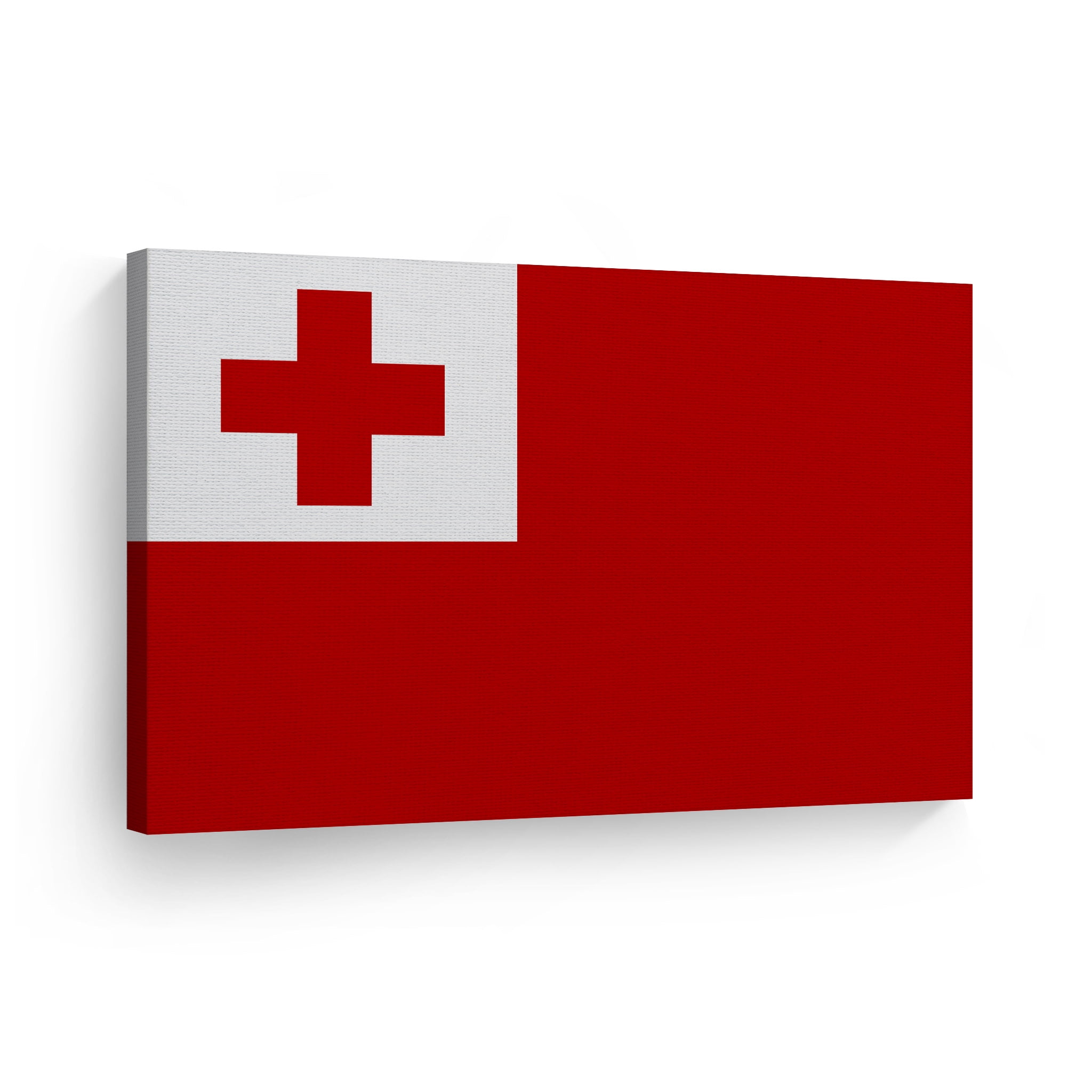 Smile Art Design Tonga Flag Canvas Wall Art Print Country Flags Office ...