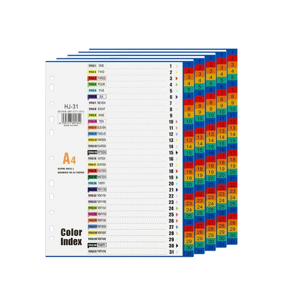Office File Dividers