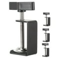 NUOLUX Angle Adjustment Table Mount Clamp Black Stainless Steel 4 pcs ...