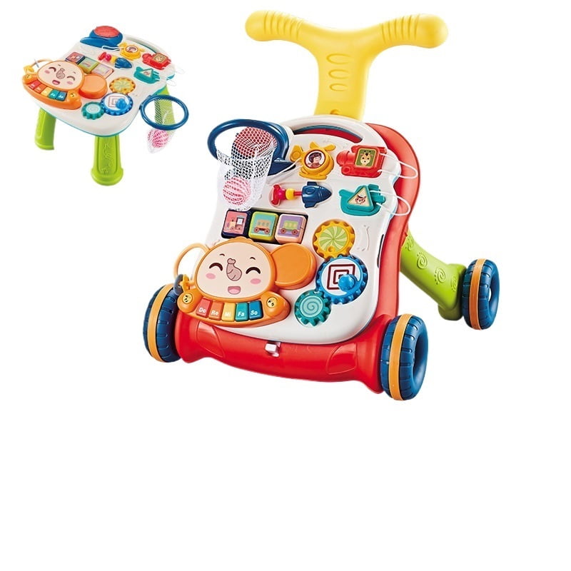 Andadera Musical para Bebe 2 en 1 Andador Infantil Juguetes | Walmart ...