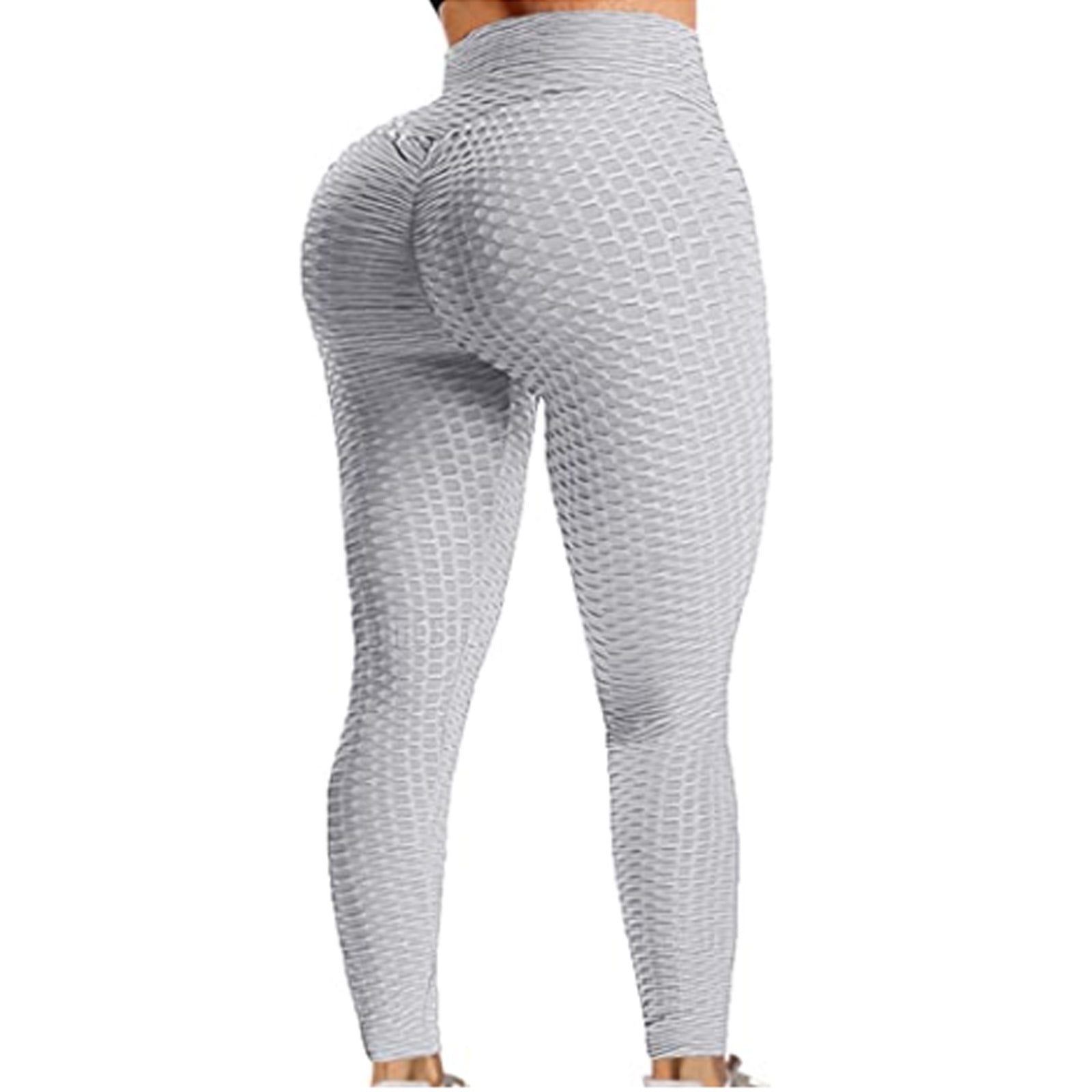 Fittoo Fittoo High Waist Textured Workout Leggings Booty Scrunch Yoga