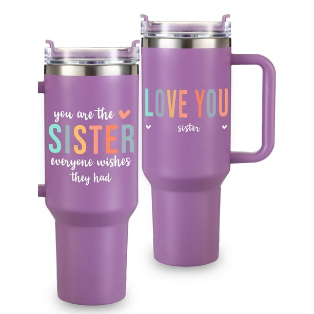 Vaso KEDRIAN Sister de acero inoxidable de 1,2 L con pajita de cristal ...