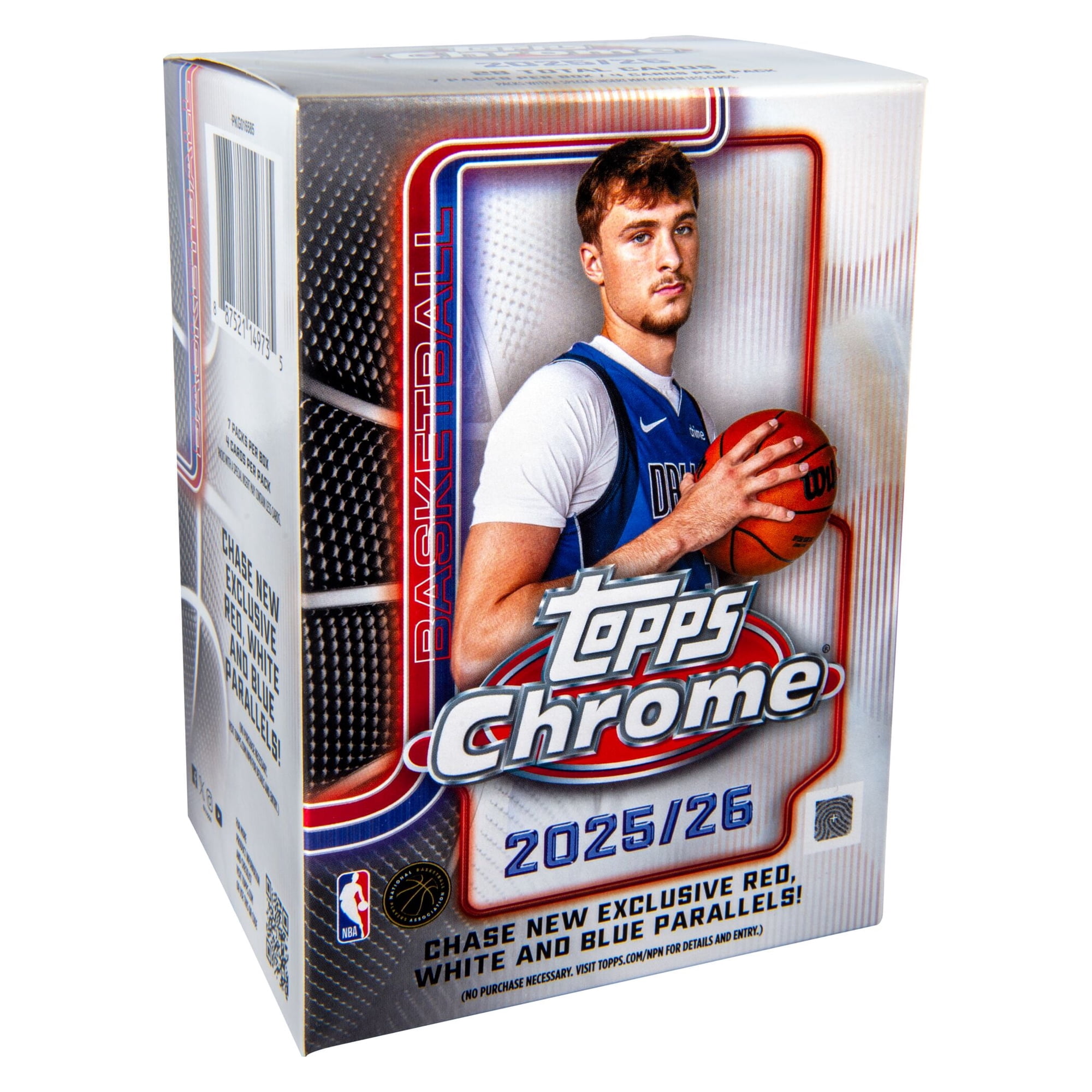 Click here for Refurbished Topps 2025-26 Chrome Basketball Tradin... prices