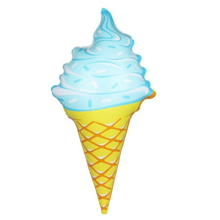 Swimming Toys Inflatable Ice Cream Cones for Swimmig Pool Beach Parties ...
