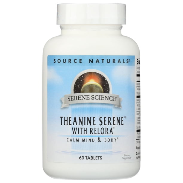 Supplement Source Naturals Theanine Serene con Relora 60 comprimidos ...