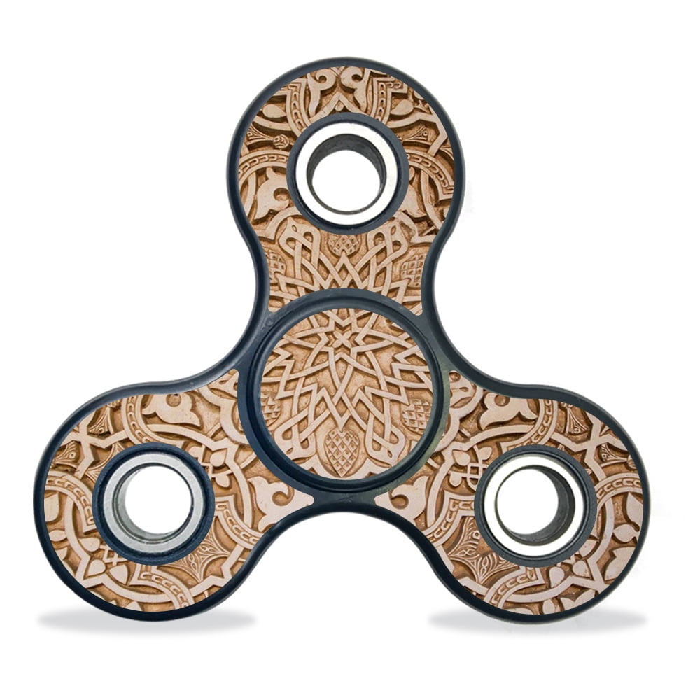 Skin Decal Wrap Compatible With Fidget Spinner Hand Tri Fydget toy ...